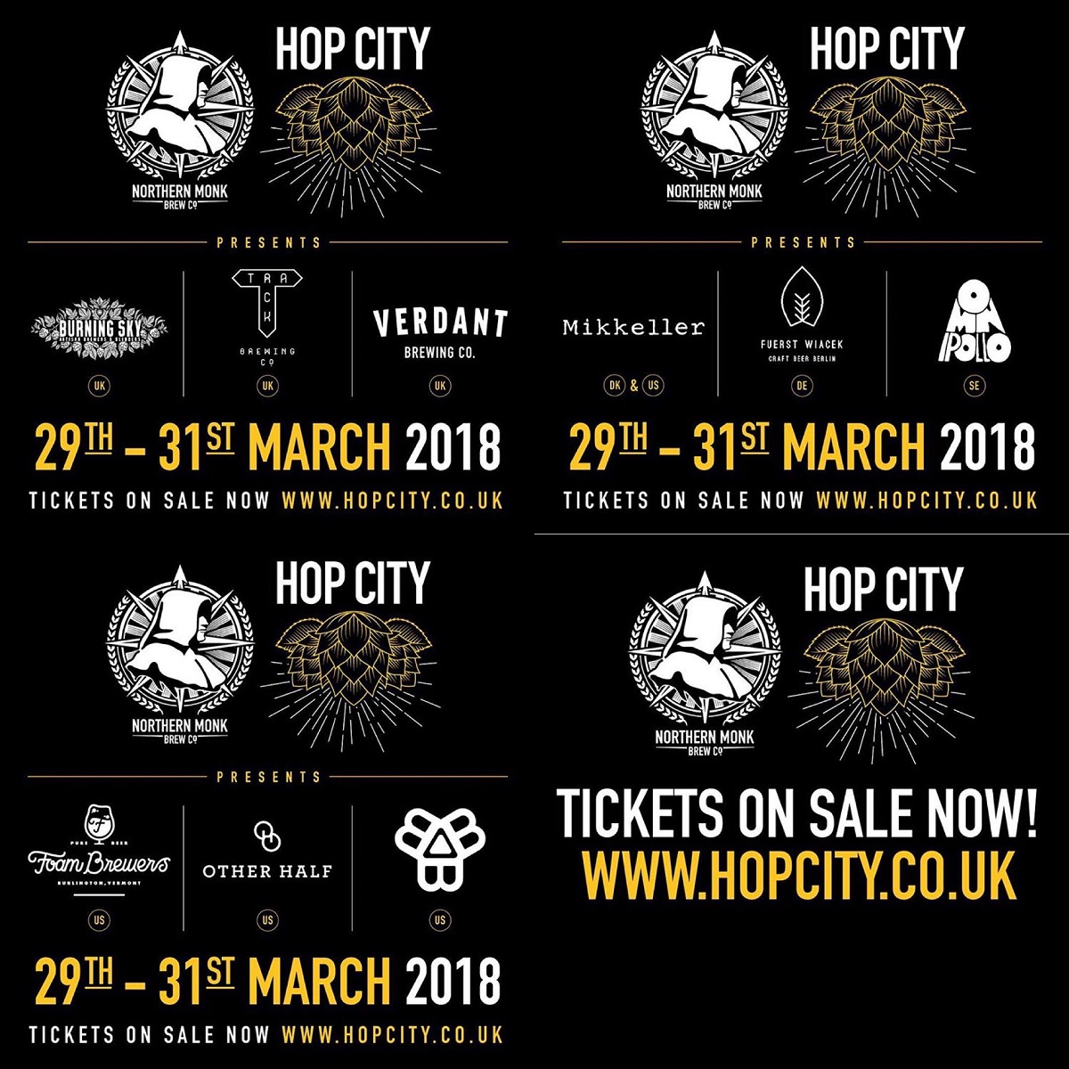 Hop City 2018 - Beer List Released | Beer News | Craft & Slice 🍺🍕