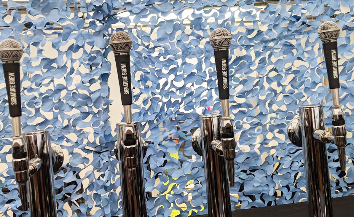 Signature Brew Partner with Shure to make Microphone Tap Handles | Beer ...