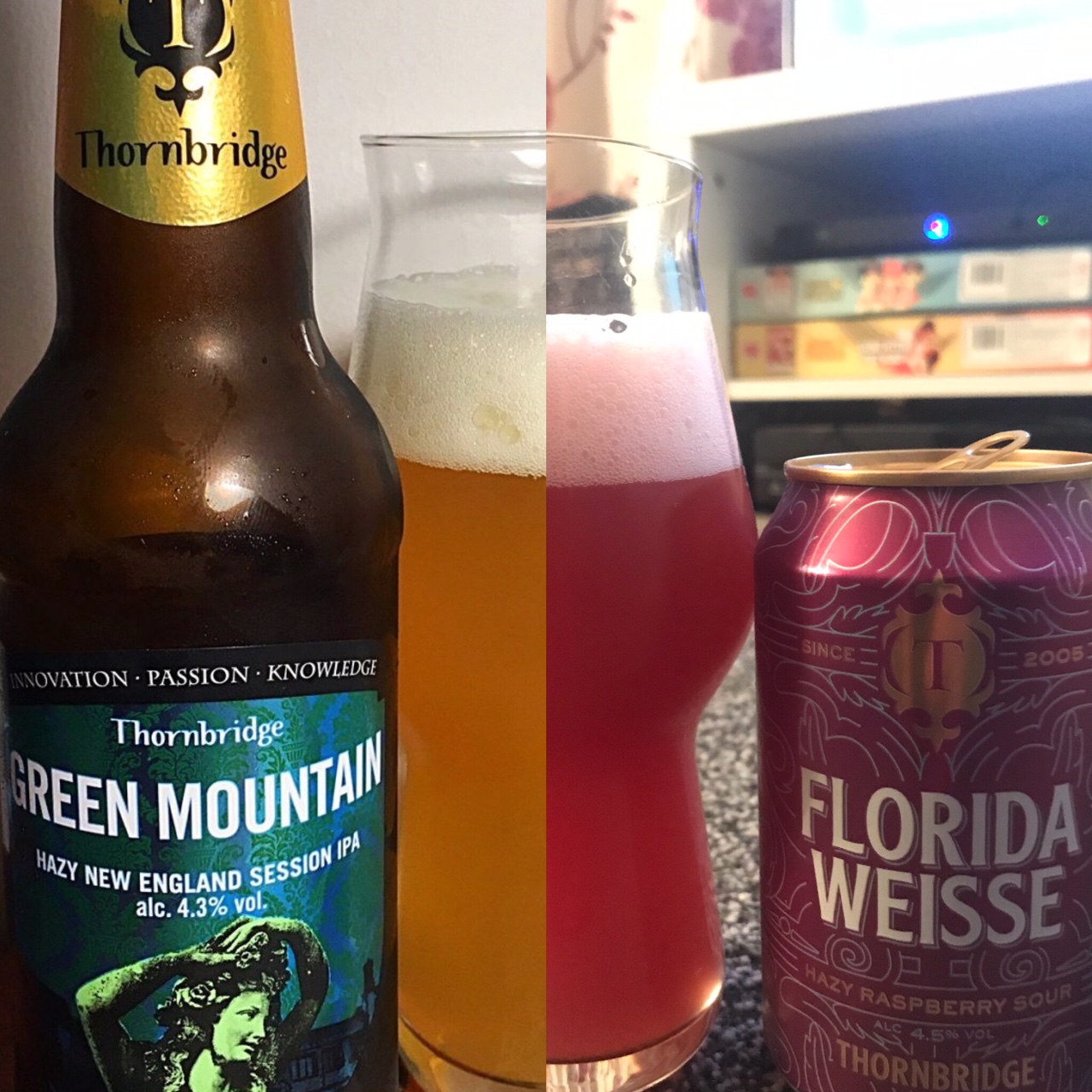 Thornbridge - Green Mountain & Florida Weisse - Beer Reviews - Craft ...