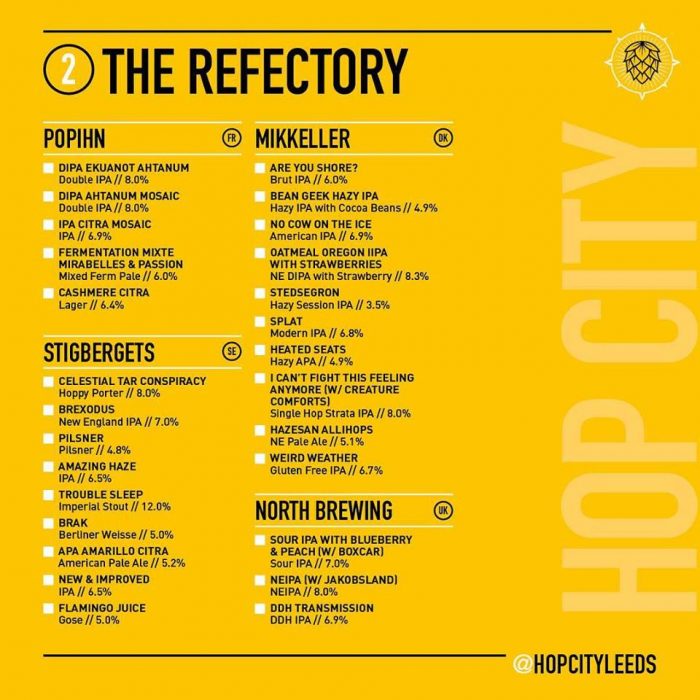 Hop City 2019 - Full Brewery & Beer List - Beer News - Craft & Slice
