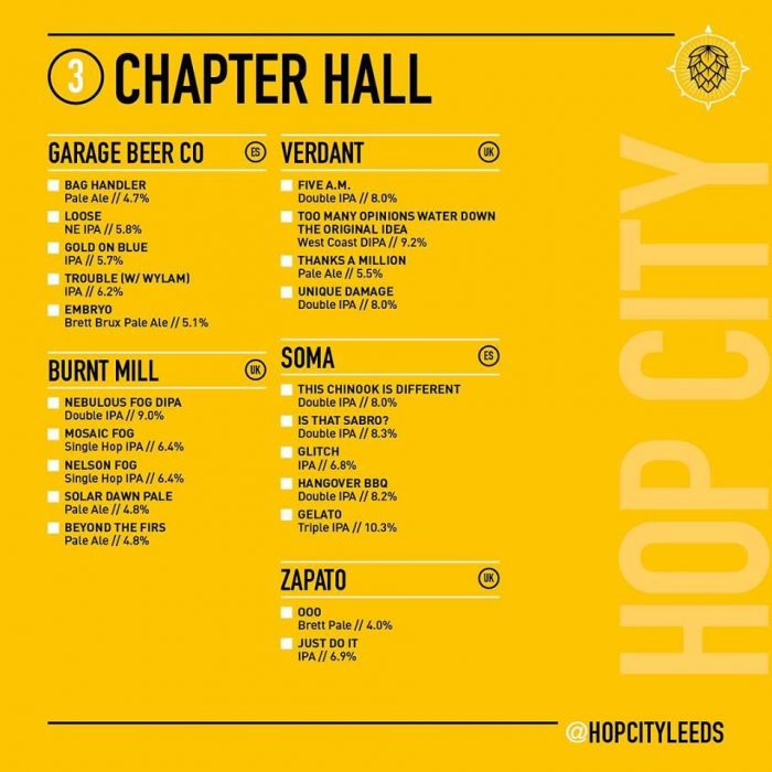 Hop City 2019 - Full Brewery & Beer List - Beer News - Craft & Slice